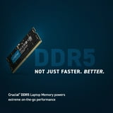 Crucial 32GB RAM Stick (2 x 16GB) DDR5 4800 (PC4 38400) 262-Pin SO-DIMM ...