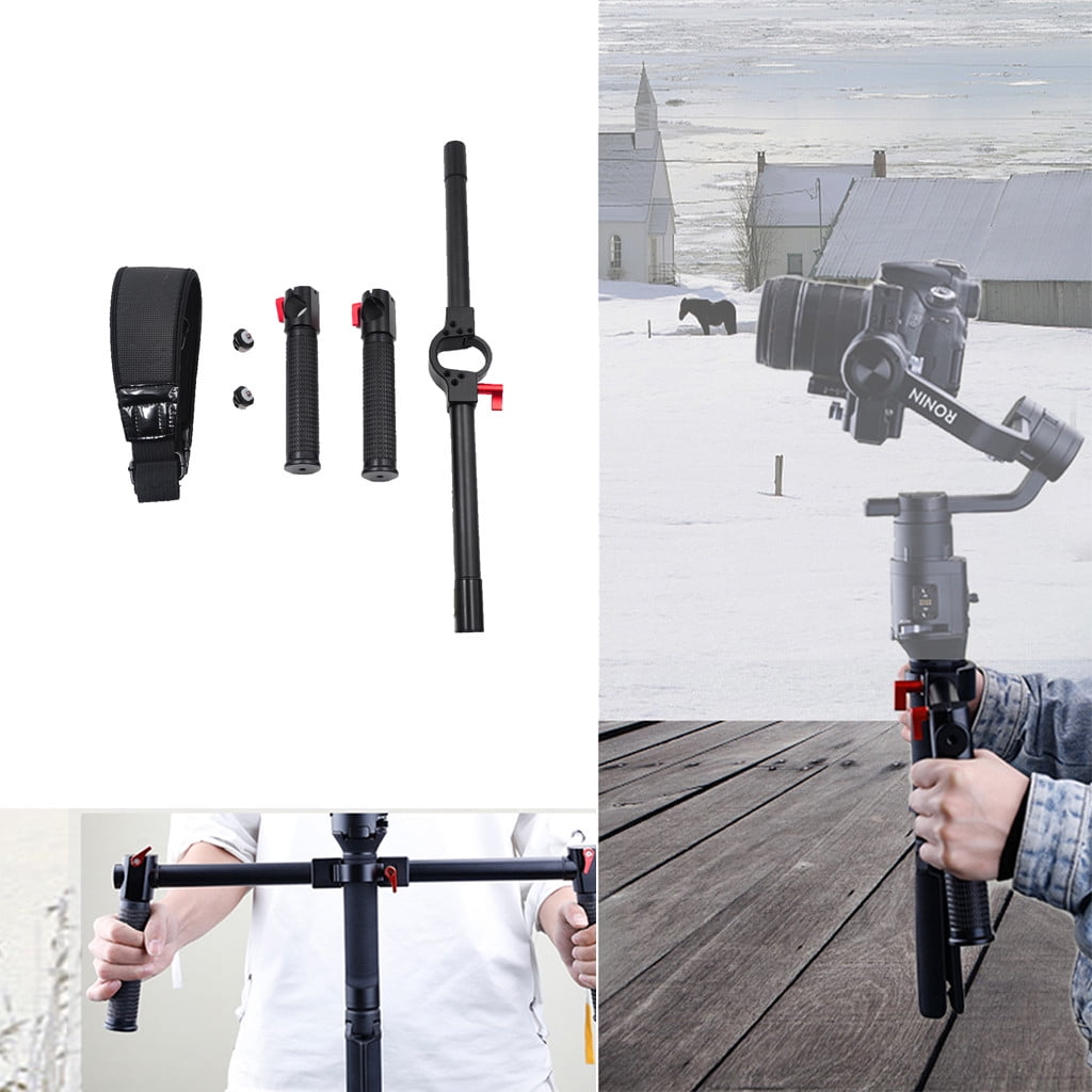 Buy Poatren Adjustable Dual Handle Grip Handheld Grip Kit For DJI Ronin ...