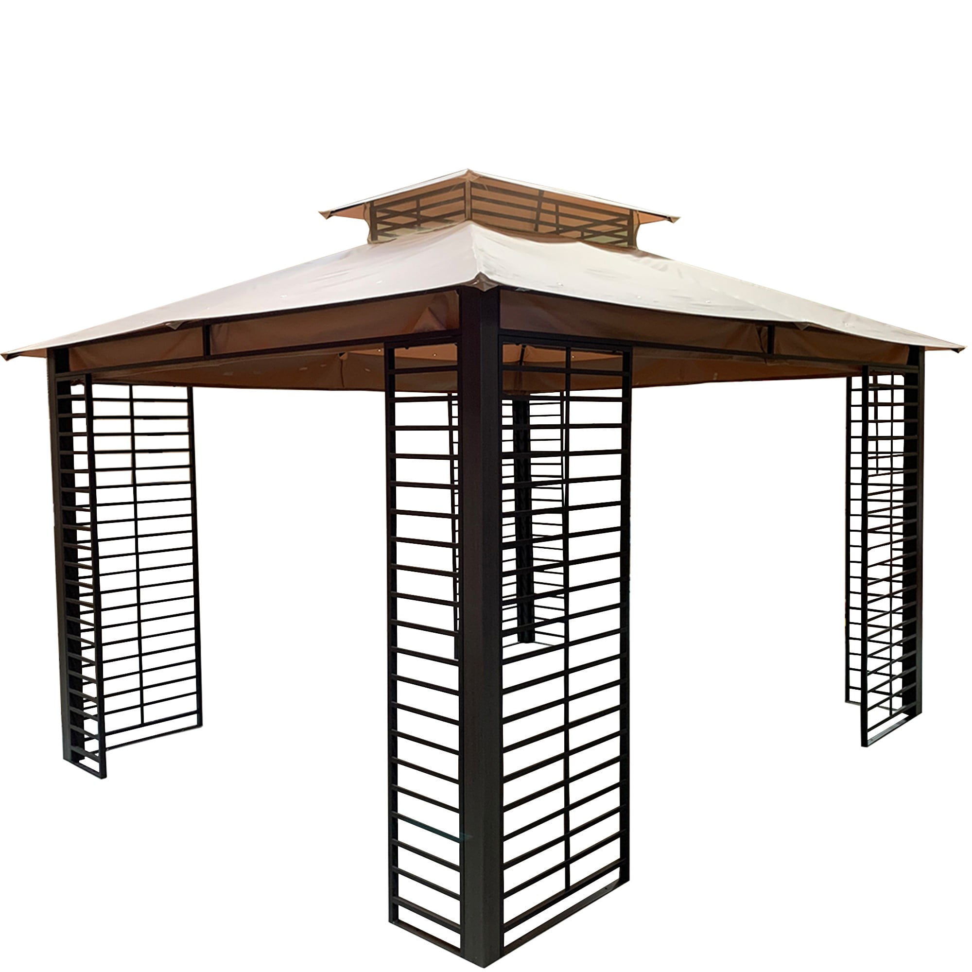 Garden Winds Replacement Canopy Top Cover and Netting Set for Planter ...