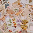 Willkey Vintage Scrapbook Stickers Washi Stickers Antique Paper ...