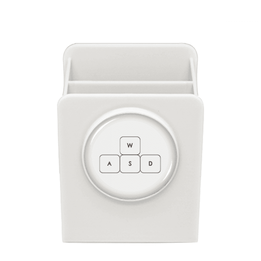 Keyboard Symbol ASWD Art Deco Fashion Desk Pencil Holder Cup Pen ...