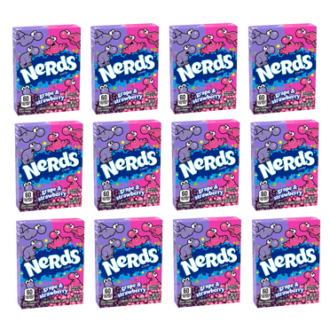 Nerds Grape & Strawberry Candy, 1.65 Ounce, Pack Of 24 - Walmart.com