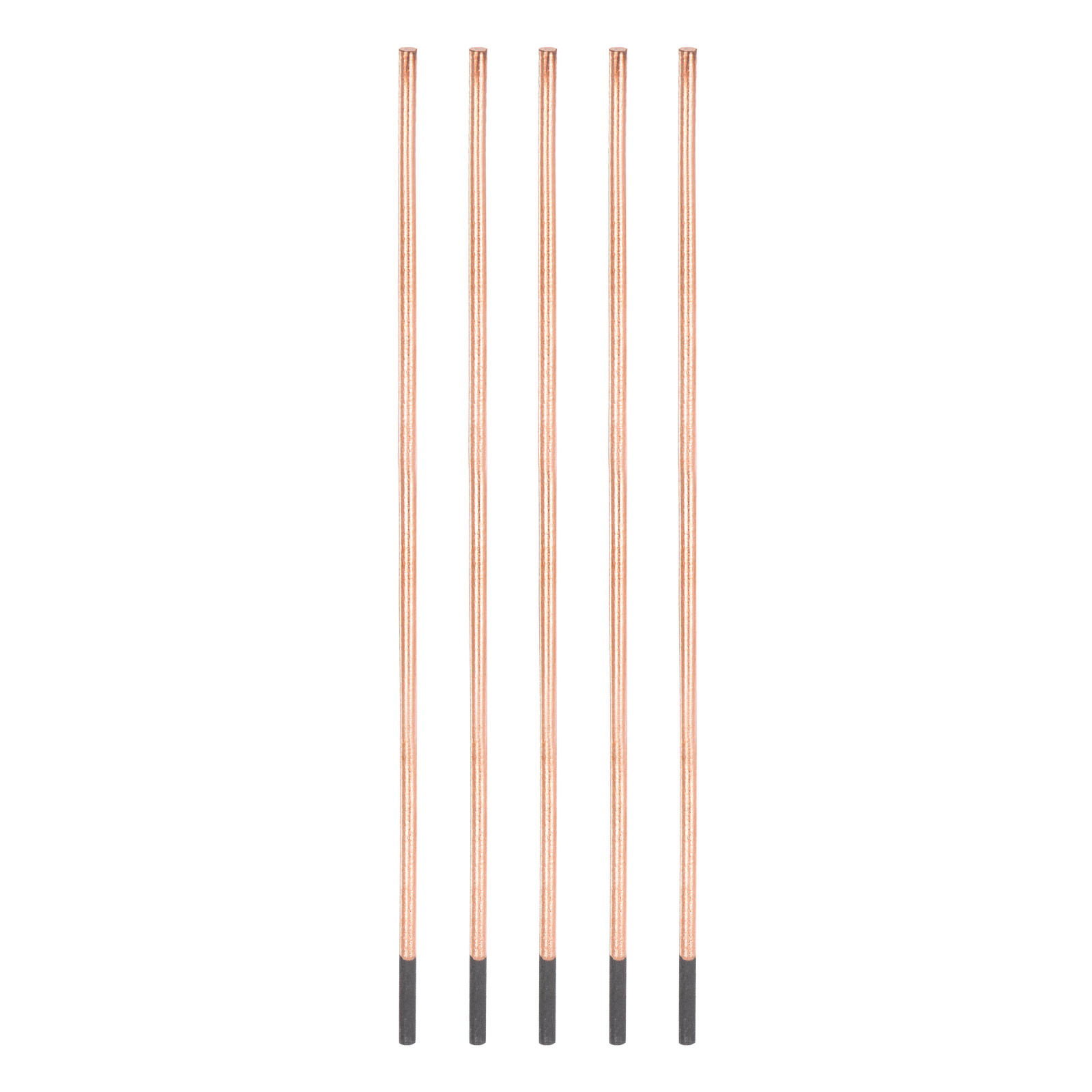 Uxcell 4x355mm Copper Coated Gouging Carbon Gouging Rods Electrodes 5 ...