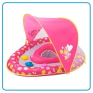 TreasureGurus Inflatable Rainbow Dolphin Swimming Pool Float - Walmart.com