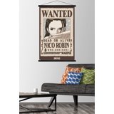 One Piece - Nico Robin Wanted Poster Wall Poster with Magnetic Frame ...