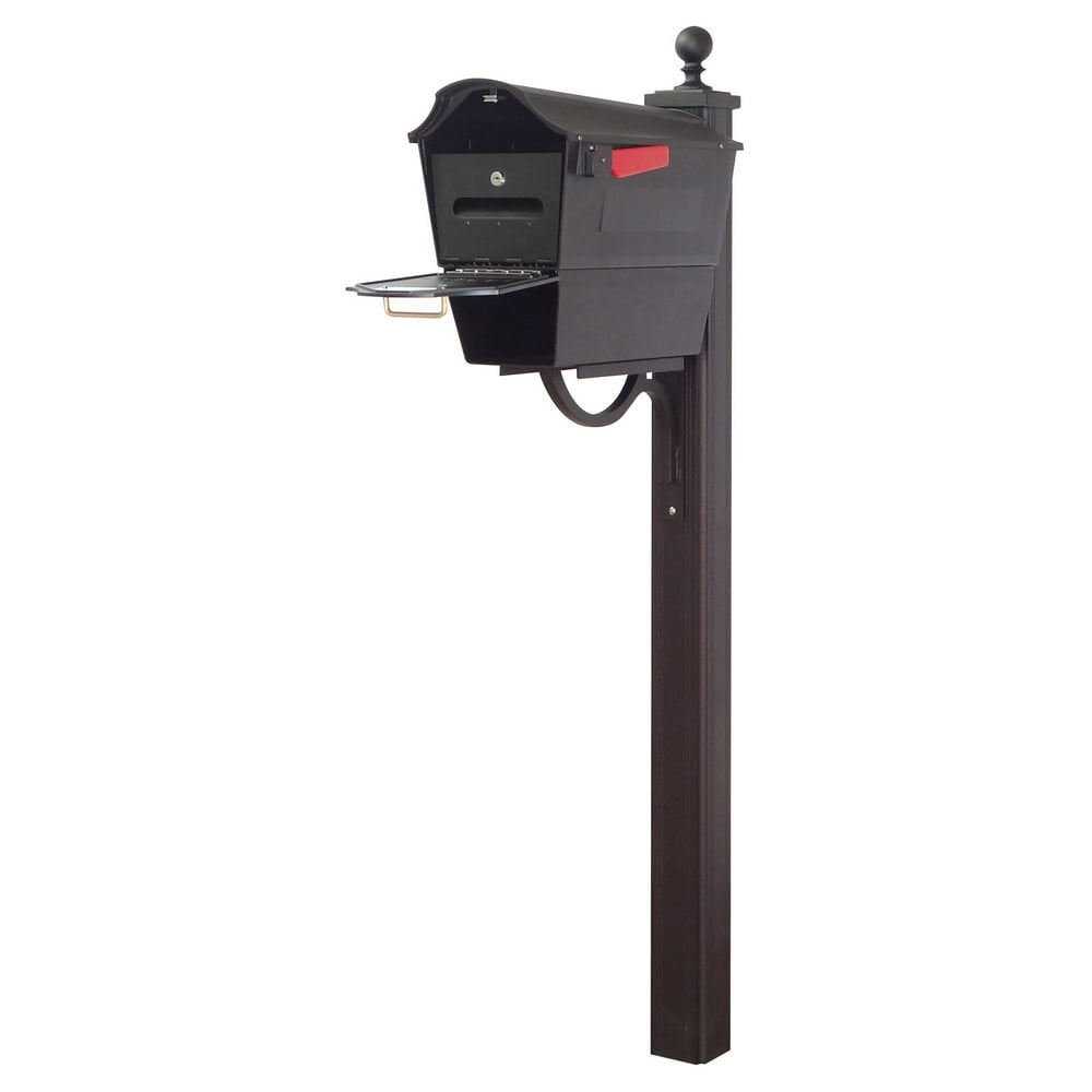 Special Lite Products Town Square Curbside Mailbox with Newspaper Tube ...