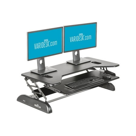 VARIDESK Cube Plus 40 - Standing desk converter - black | Walmart Canada