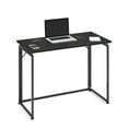 Techni Mobili Space Saving 40" W Folding Computer Desk, Black - Walmart.com