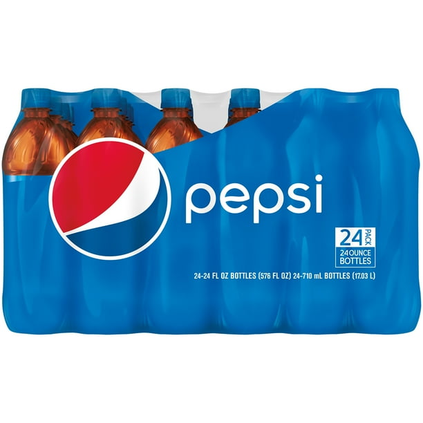 Pepsi Cola 24-24 fl. oz. Plastic Bottles - Walmart.com