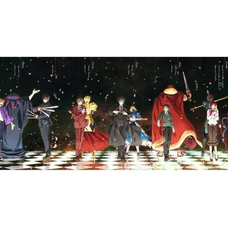 Fate/Stay Night Character/Anime Card Motif Mouse Pad/Oversized Version ...