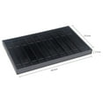 WHAMVOX 10 Grids Watch Box Storage Tray Watches Display Case Tray ...