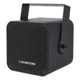 Sound Town 5" 70V/100V Wall-Mount Installation Speaker, Birch Plywood ...