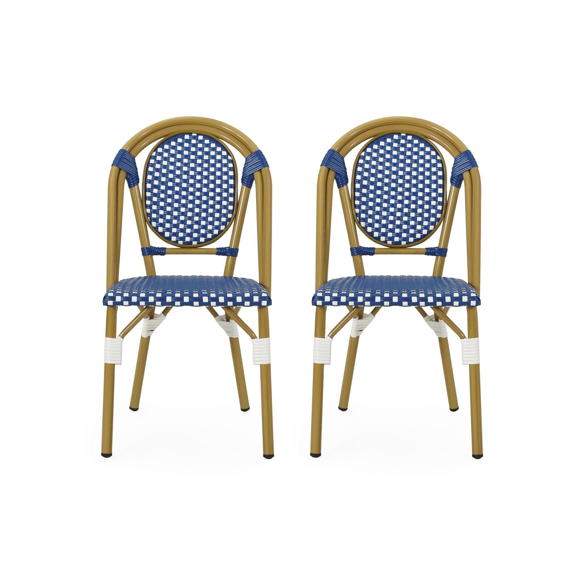 Click here for Noble House Remi Outdoor French Bistro Chairs (Set... prices