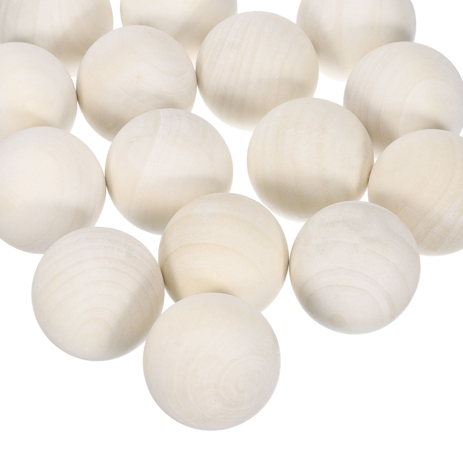 Click here for Uxcell 15 Packs Round Wood Balls 1-3/4 Diameter Un... prices
