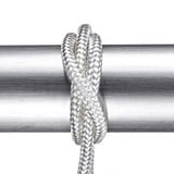 Attwood Mari 1175612 0.25 in. x 50 ft. Diabnylon Rope, White - Walmart.com