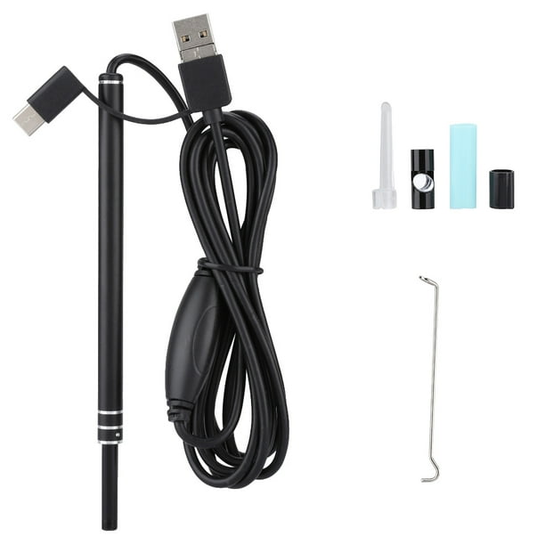 Mini USB Ear Endoscope,3-in-1 Mini Visual Ear Ear Endoscope Camera Ear ...