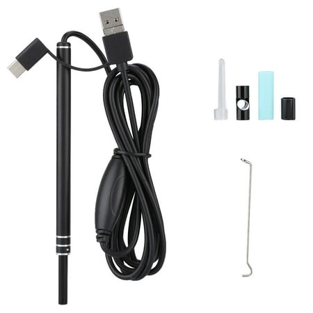 Mini USB Ear Endoscope,3-in-1 Mini Visual Ear Ear Endoscope Camera Ear ...
