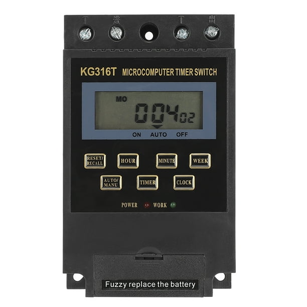 Timer Control Switch, Time Relay, 10 Sets Of Switches/Per Day For ...