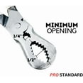 GRID 8" Long Round Nose Pliers Wrench Great for Gripping Cylindrical ...