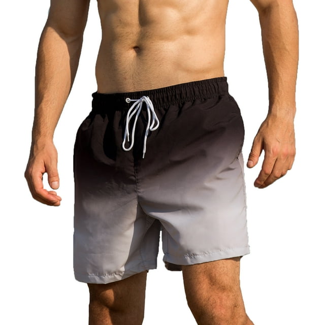 MYJAJAYI Men's Quick Dry, Lightweight Swim Trunks, Mesh Lining, Water ...