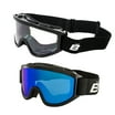 2 Pairs of Birdz Eyewear Boogie Motorcycle Ski Skydiving Goggles Clear ...