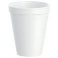 Dart Styrofoam Disposable Cups, 8 Ounce, Pack of 100, White, For Hot ...