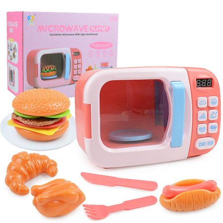 Electric Timing Microwave Oven, Kids Kitchen Play Set | Walmart Canada