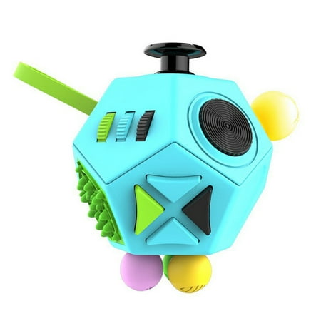 IUYYPU 12 Sided Dice Toy Spinner Stress Relief Gift Children Adult ...