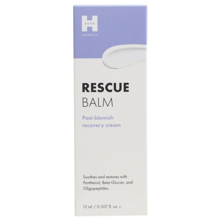 Hero Cosmetics - Rescue Balm Post-Blemish Recovery Cream - 0.51 fl. oz ...