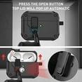 Valkit Airpods Pro Case Cover with Lock Military Armor Case Cover for ...