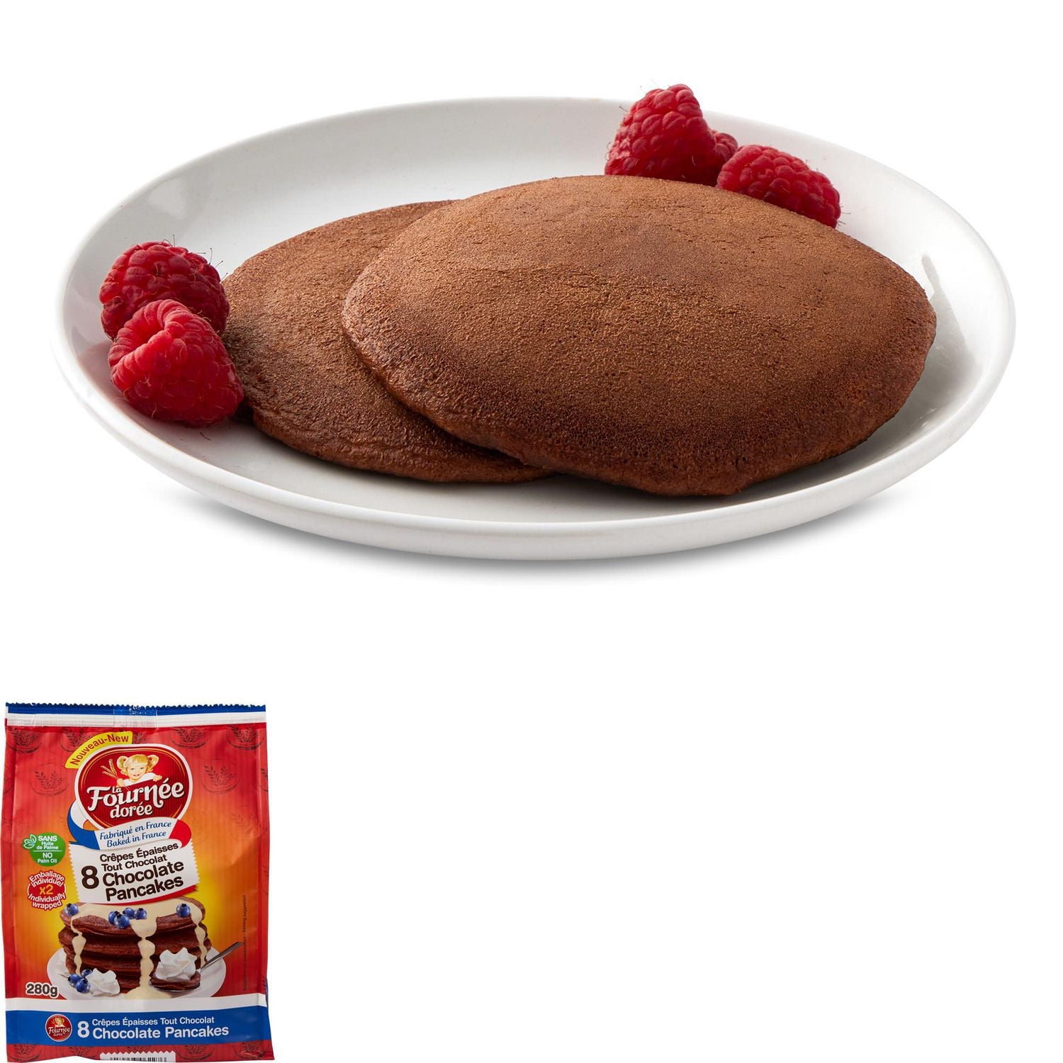 La Fournée Dorée Chocolate Pancakes - Walmart.ca
