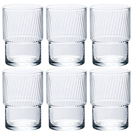 Adelia Commercial Stacking Glass 245ml Mouth Reinforced AX Spade 6 ...