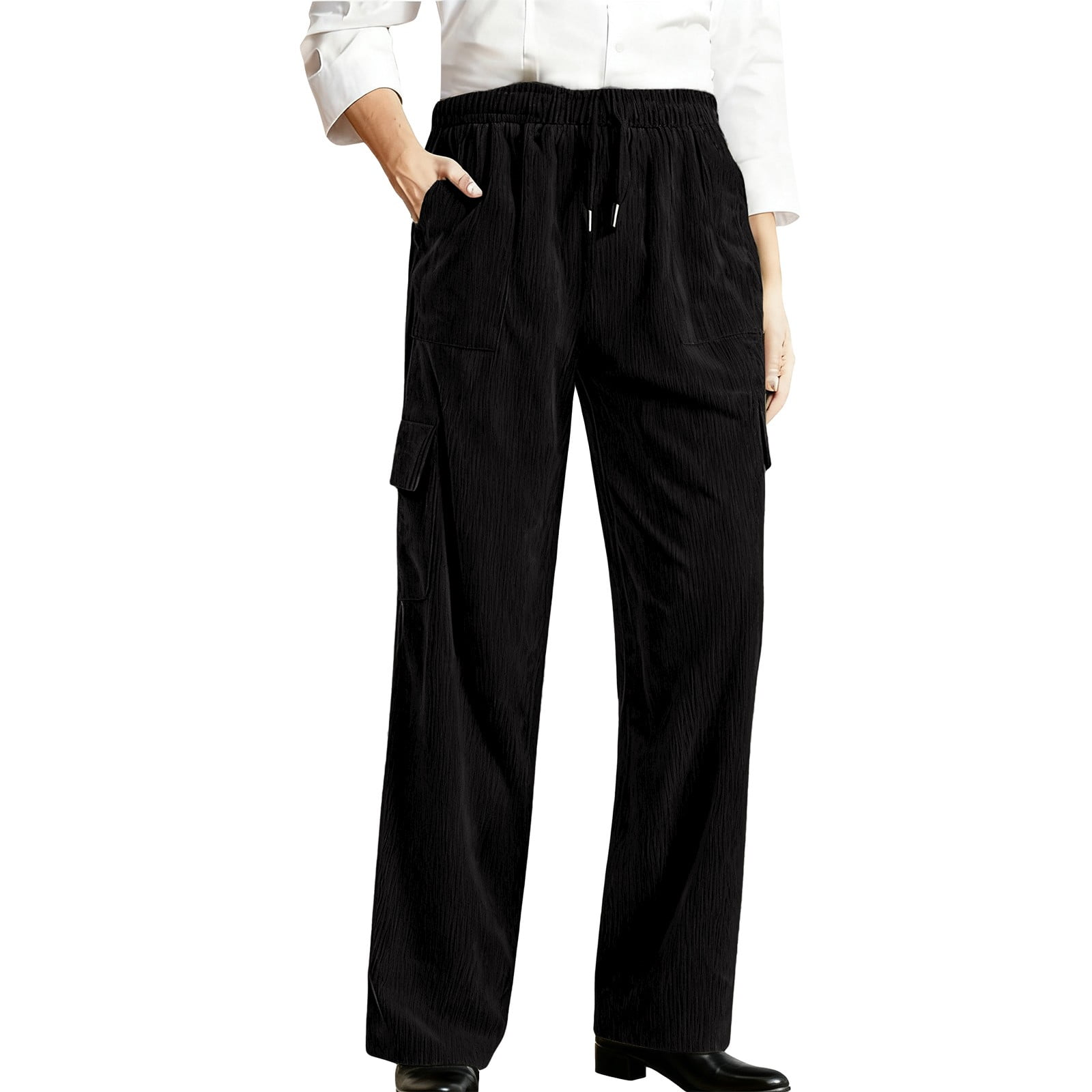 Click here for Breezora Womens High Waisted Corduroy Casual Pants... prices