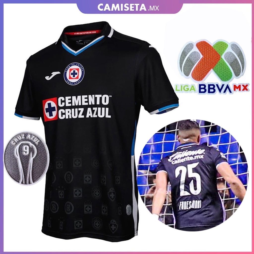 2022 2023 Jersey Cruz Azul Tercero Camisas de Futebolpangjing | Walmart ...