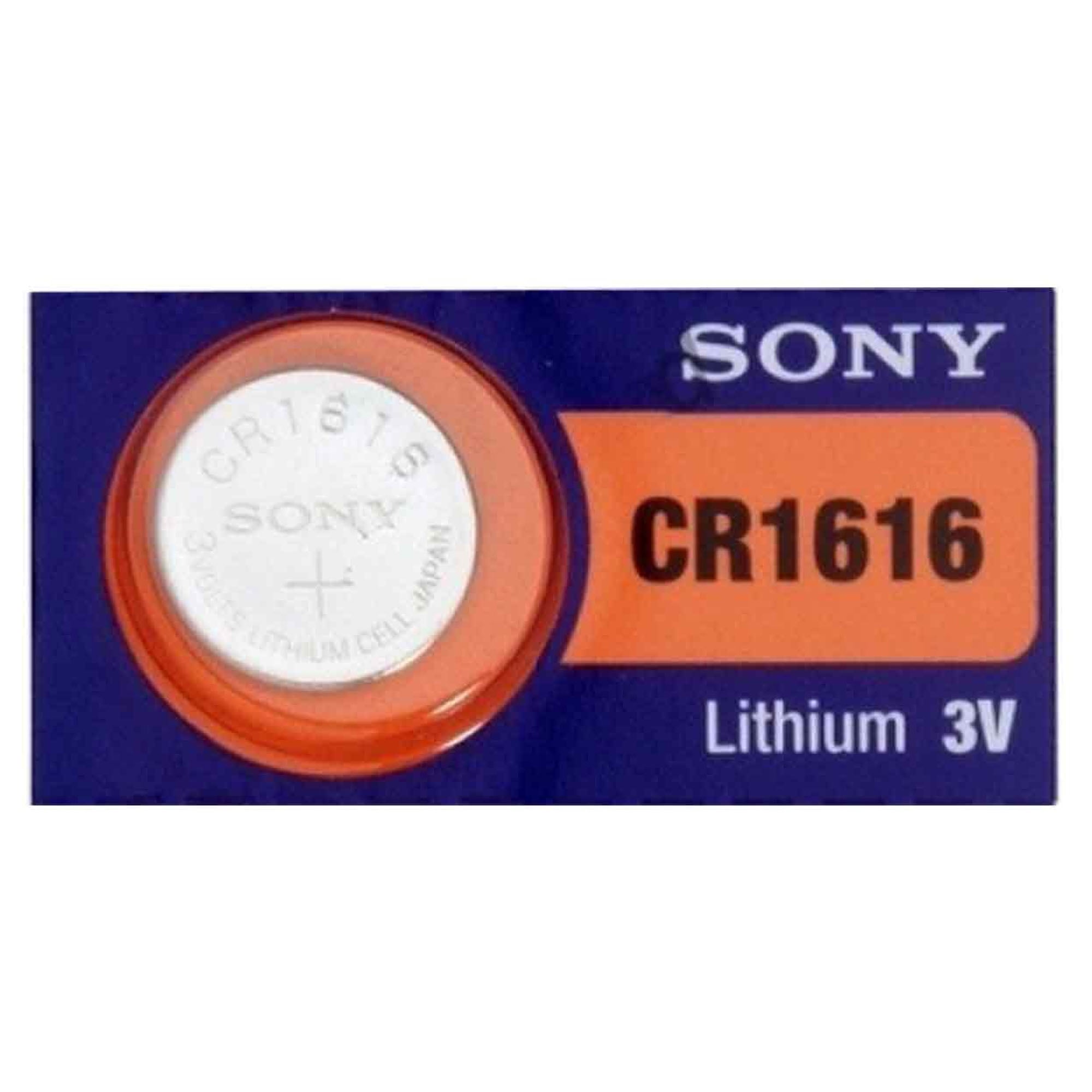 CR1616 Sony 3 Volt Lithium Coin Cell Battery (On a Card) | Walmart Canada