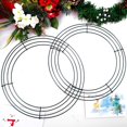 Twinkseal Solid Wreath Frame Durable Wall Hanging Metal Rust-proof Wire ... Twinkseal Solid Wreath Frame Durable Wall Hanging Metal Rust-proof Wire ...