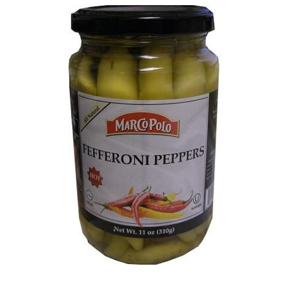 Hot Fefferoni Peppers (MarcoPolo) 11oz - Walmart.com - Walmart.com