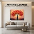 XaaKee Canvas Art Prints Dark Trunk Textured Tree Art Expressive ...