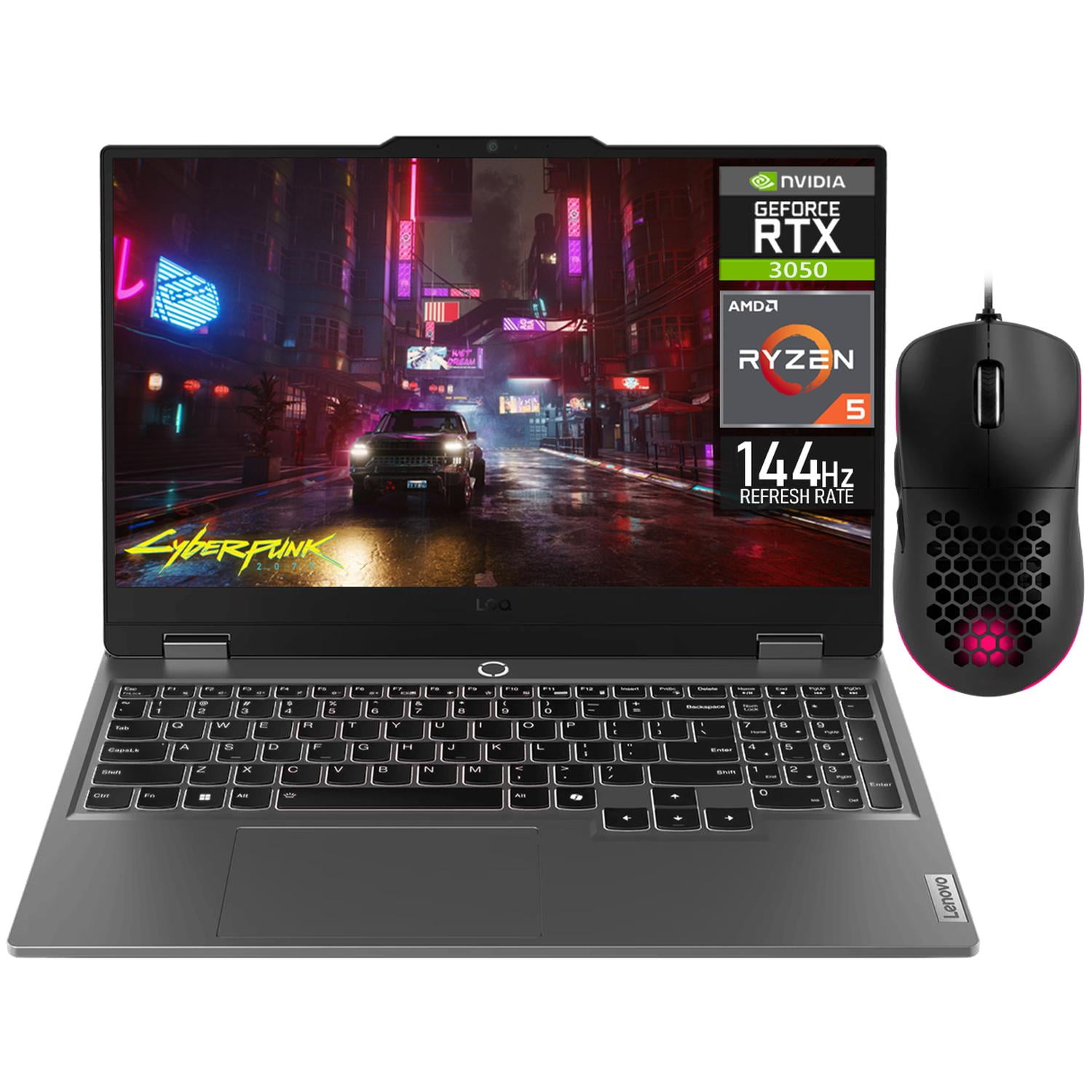 Laptop Gamer LENOVO LOQ NVIDIA GeForce RTX 3050 AMD Ryzen 5 7235HS 16GB ...
