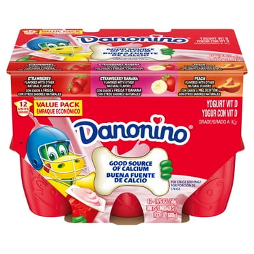 Danonino Strawberry Dairy Snack, 1.76oz, 6 Count - Walmart.com