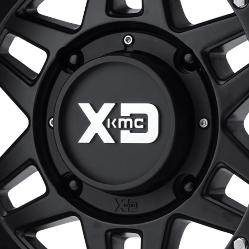 KMC XD Series Wheel Center hub Cap for 4x137 Satin Black - Walmart.com