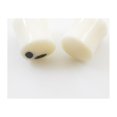 Pair of Ear Plugs made of Organic Horn Bone with Alien Design - Walmart.com