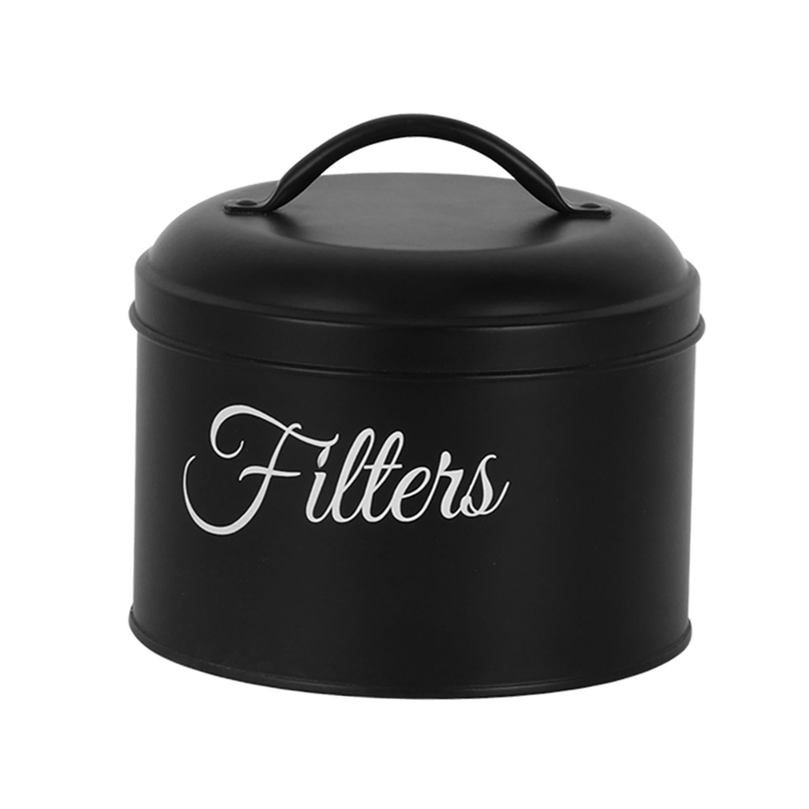 Portafiltros de café con tapa Rustic Iron Dispenser para Genérico ...