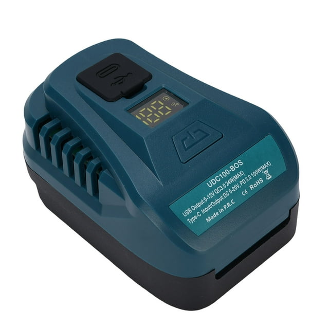 100W Fast Charging Converter, Type A Type C Output Battery Charger ...