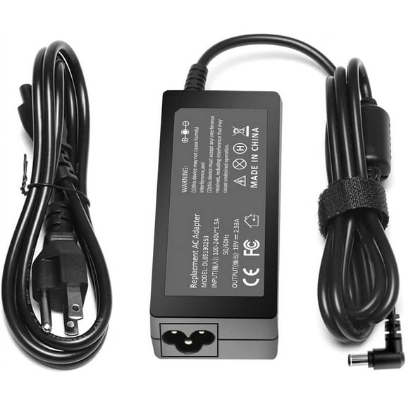 "LG Electronics Universal 19v Replacement AC Adapter Power Charger Cord ...