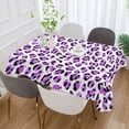 54x72in Square Printed Tablecloth Easy-Care Decorative Table Cloth for ...