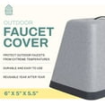 Home Intuition Durable Outdoor Faucet Cover, Expanded Polystyrene Shell ...