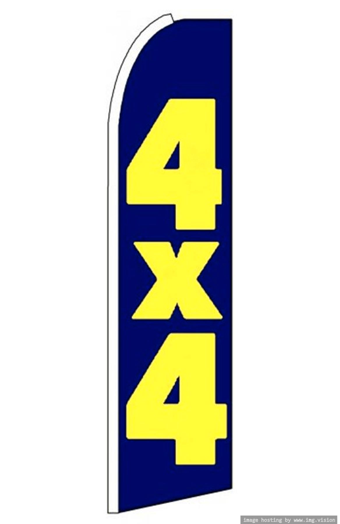 4x4 Swooper flag Without Pole Advertisement /Business Flags | Feather ...