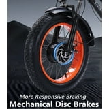 NOMIGO Electric Tricycle, 7 Speed 3 Wheel Electric Bicycle with 48V 15Ah Lithium Battery, Max ...