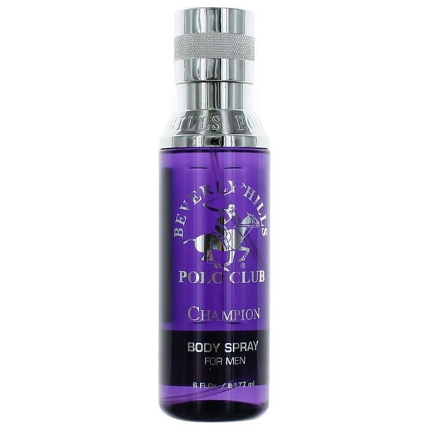 BHPC Champion by Beverly Hills Polo Club, 6 oz Body Spray for Men ...